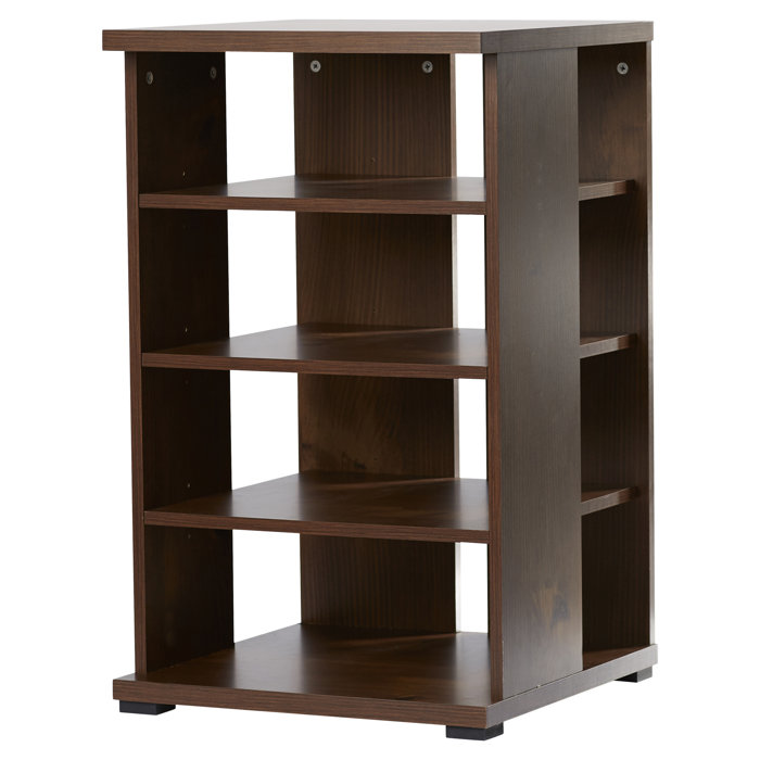 Latitude Run® 4 - Shelf Audio Rack with Cable Management & Reviews ...