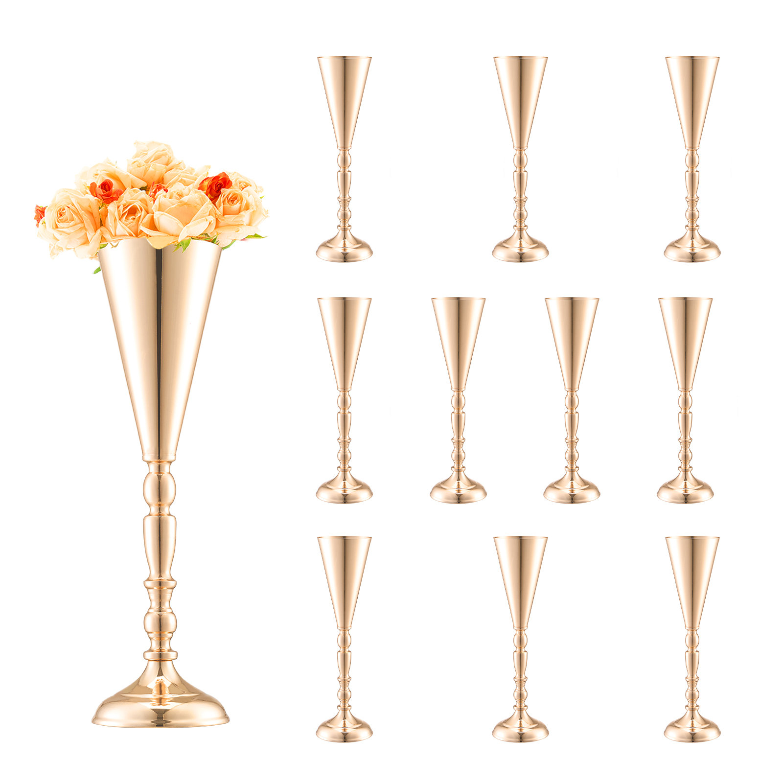 House of Hampton 10 pièces 43 cm / 16,9 po de haut mariage vase en ...
