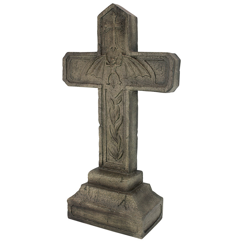 Design Toscano Balkan Vampire Blood Cross Statue & Reviews | Wayfair
