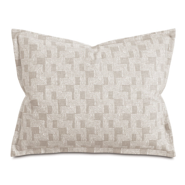 Thom Filicia Home Collection Benson Maze Bed Sham | Wayfair