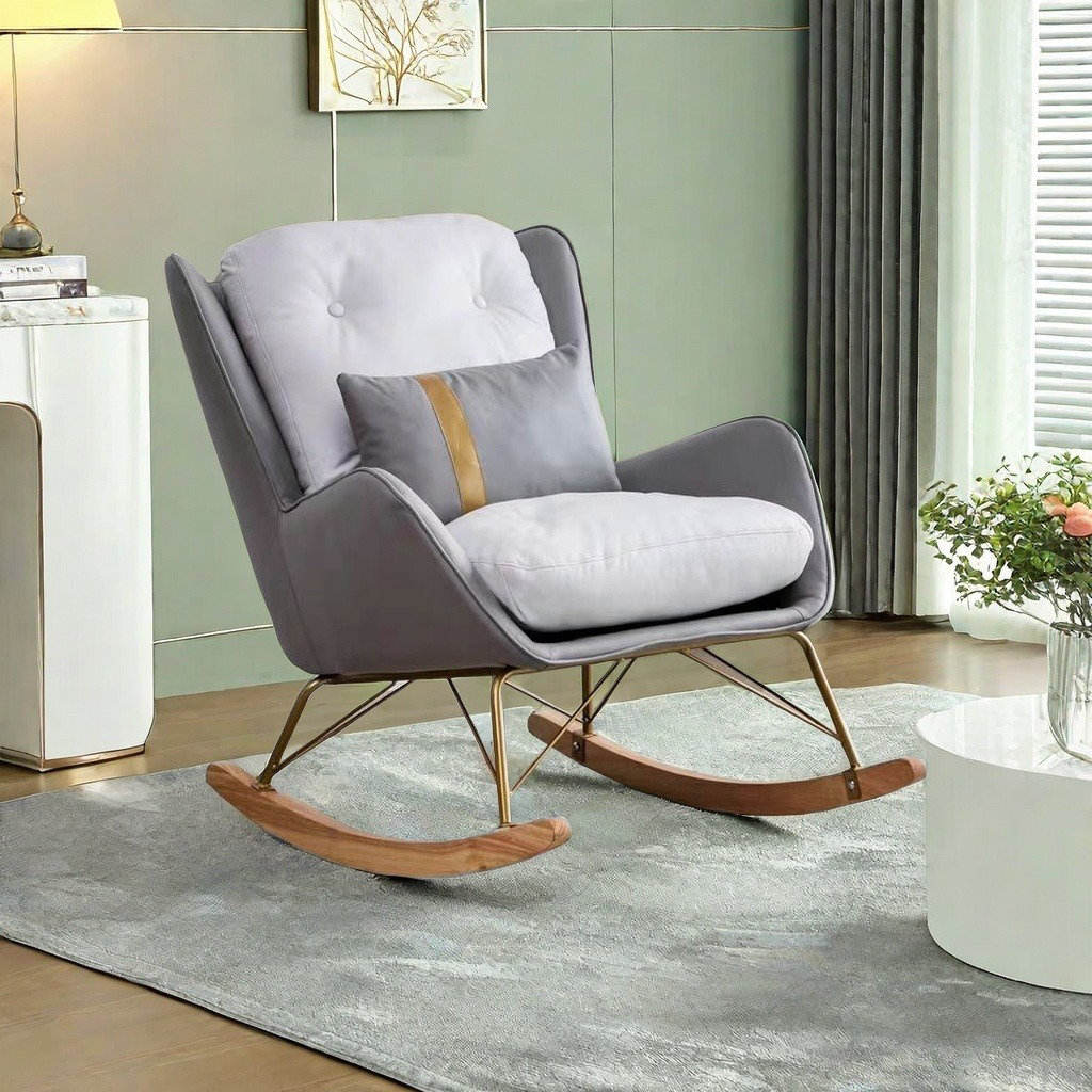 ComfySofa.s Nordic casual fashion single rocking chair | Wayfair