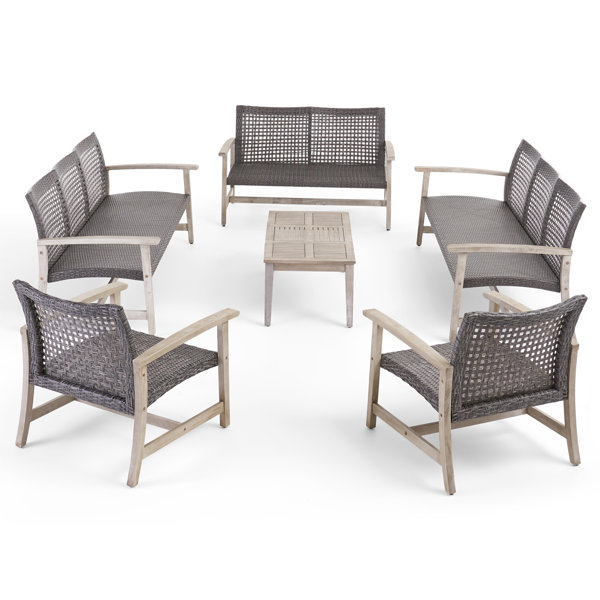 Beachcrest Home Becca 6 Piece Sofa Seating Group & Reviews | Wayfair