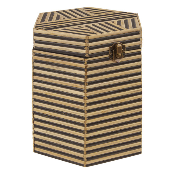 Brayden Studio Beardsley Wicker Bin | Wayfair.co.uk