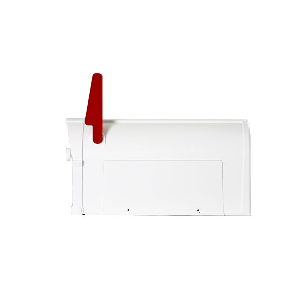 Postal Pro Mailboxes Hampton Plastic Post Mounted Mailbox & Reviews ...