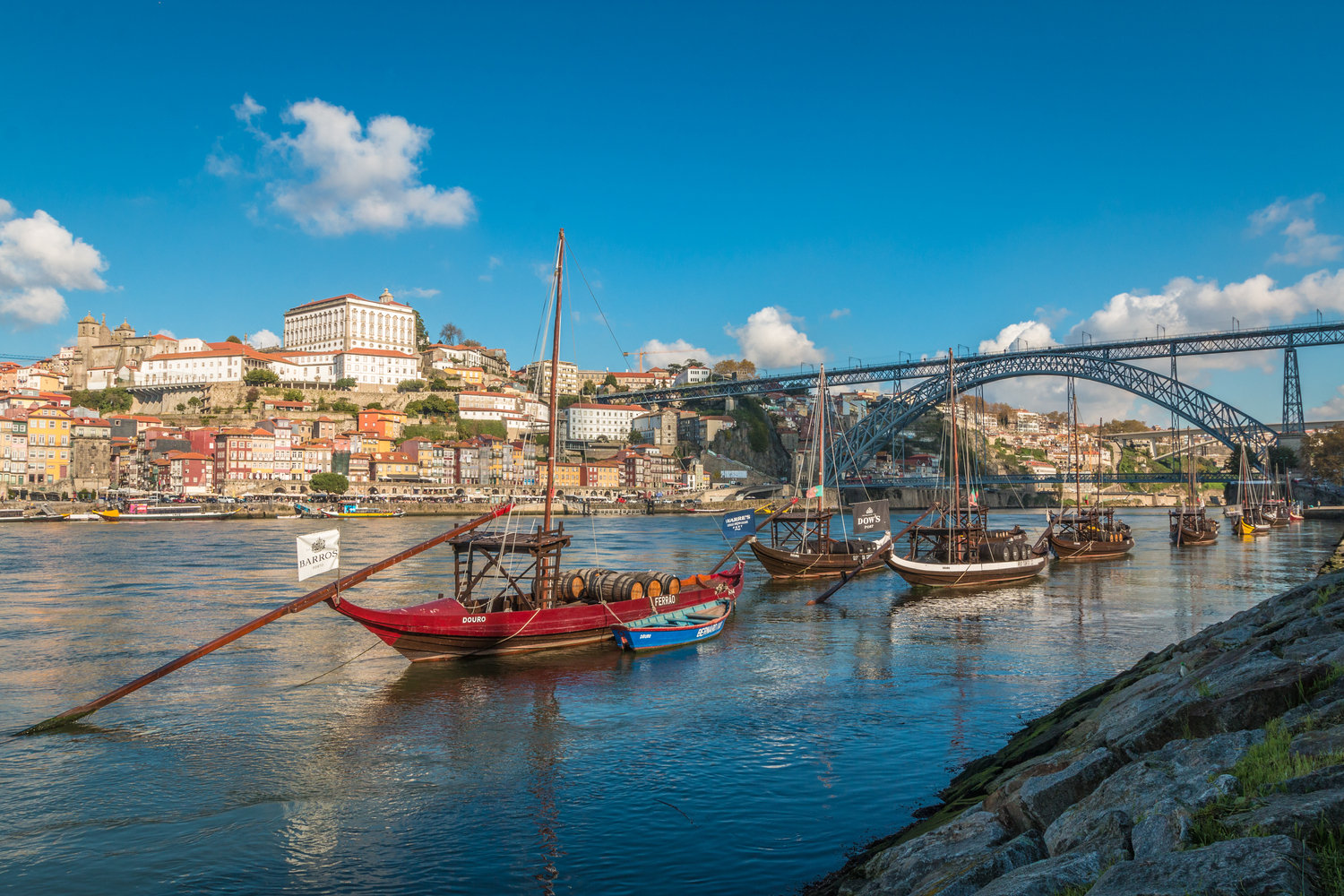 Longshore Tides Boats Carrying Wine - Wrapped Canvas Photograph | Wayfair