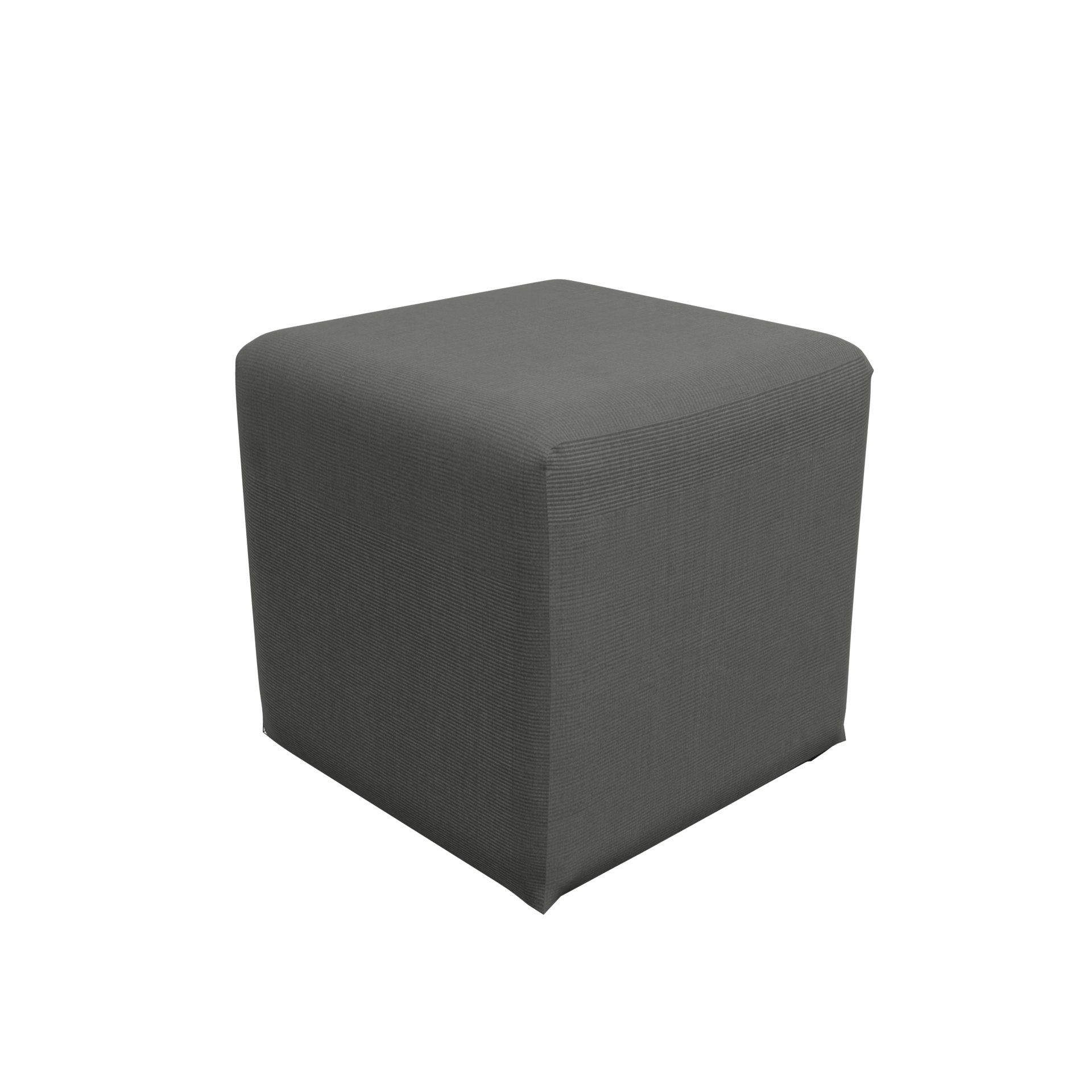 Hokku Designs Taleeah Acrylic Outdoor Ottoman with Sunbrella® Cushion ...