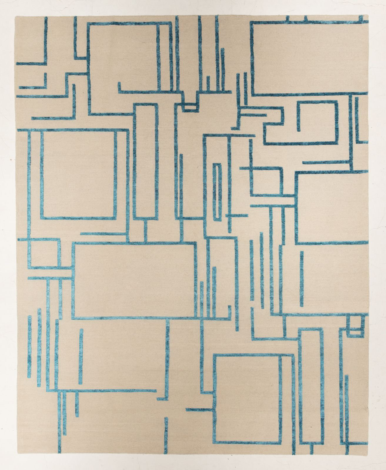 String Matter Hand Knotted Abstract Rug - Wayfair Canada