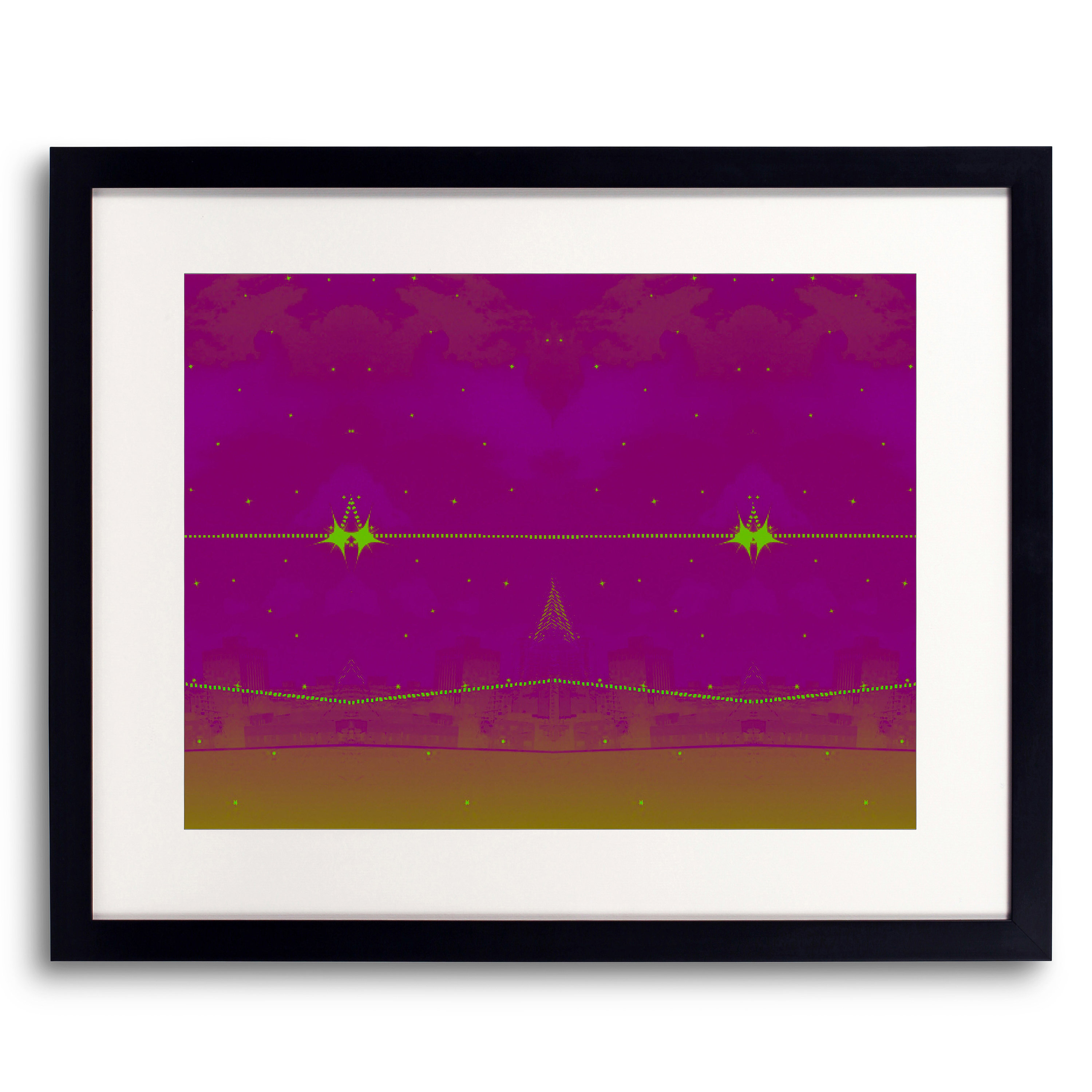 Made & Curated Algorithm by Kevin Quinn - Framed Graphic Art on Paper ...