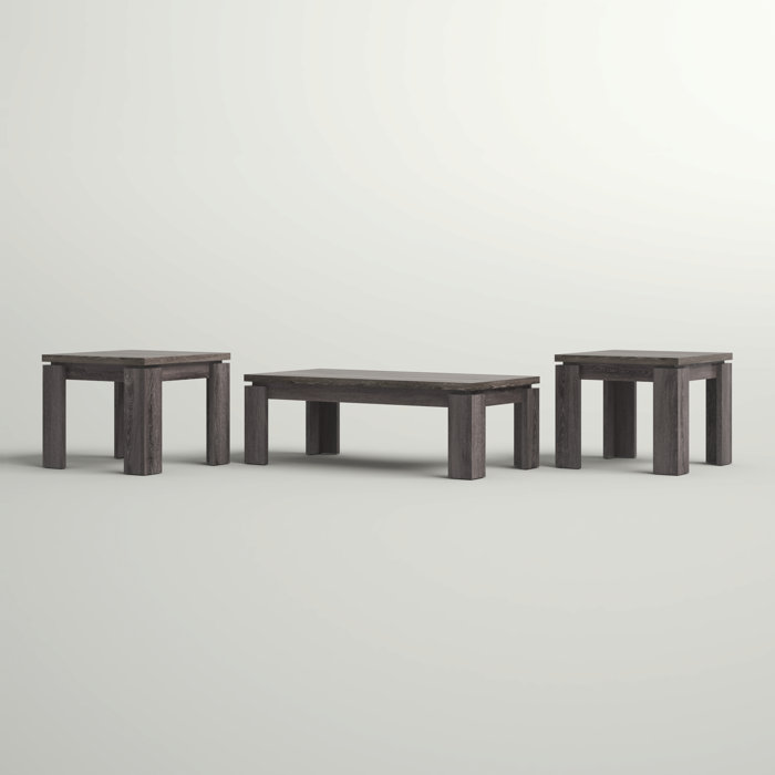 Andover Mills™ Lachlan 3 - Piece Living Room Table Set & Reviews | Wayfair