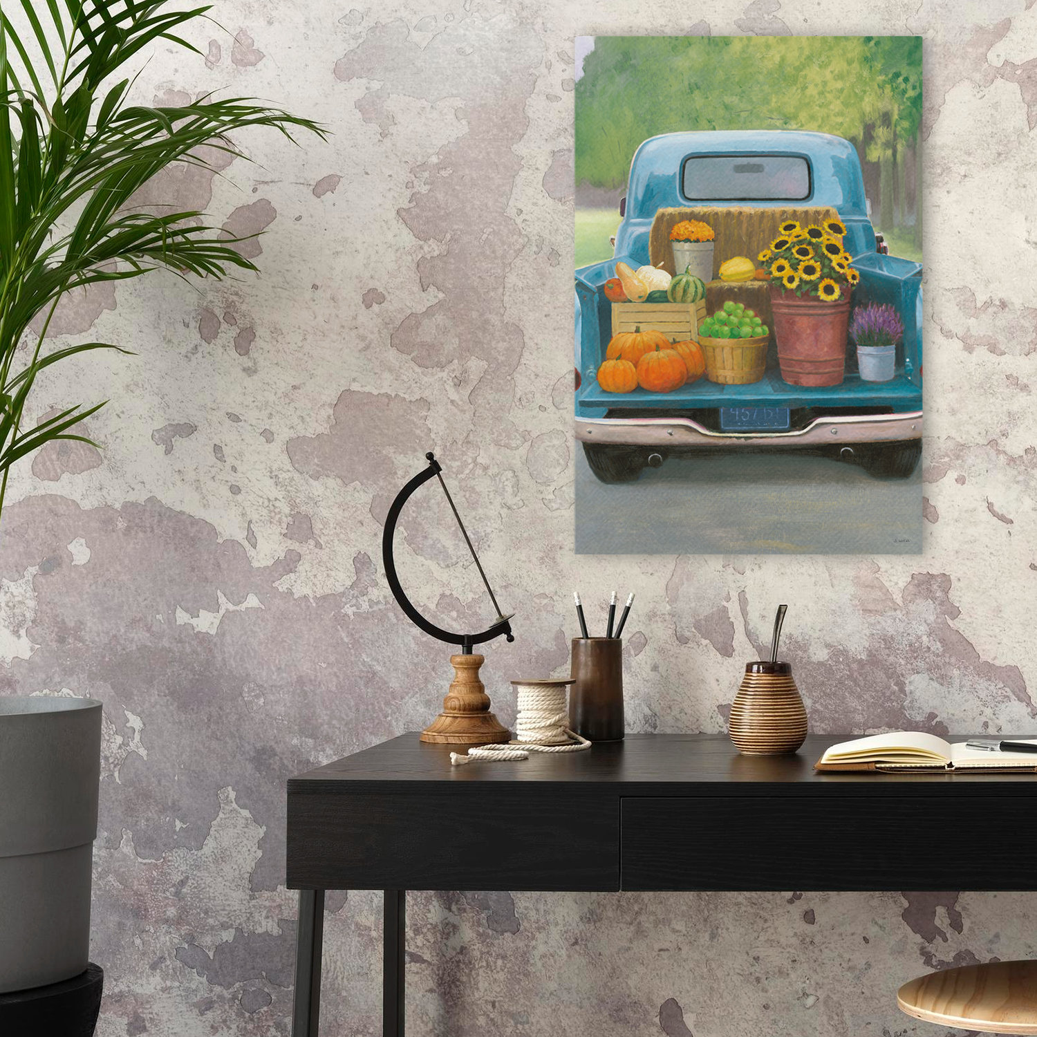 Rosalind Wheeler Apples And Autumn Fall Bounty III Art | Wayfair