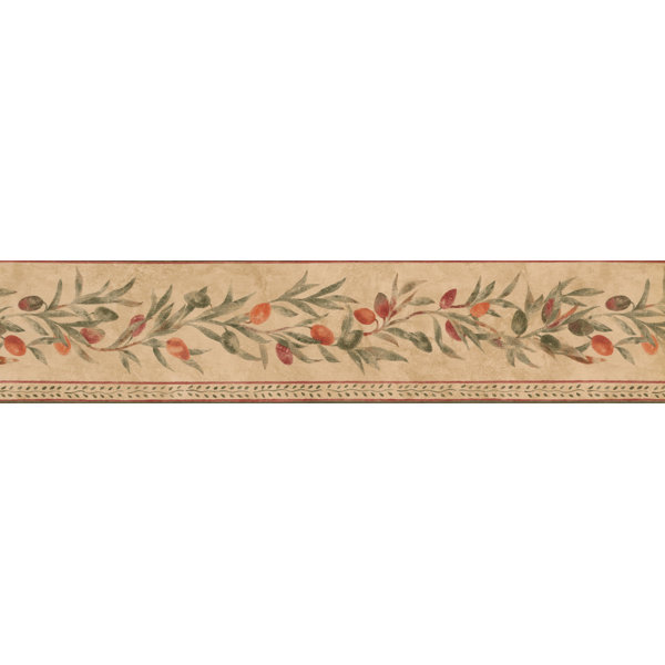 York Wallcoverings Floral Border | Wayfair