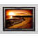 Bright Star Ochre Ocean Sunset - Single Picture Frame Art Prints ...