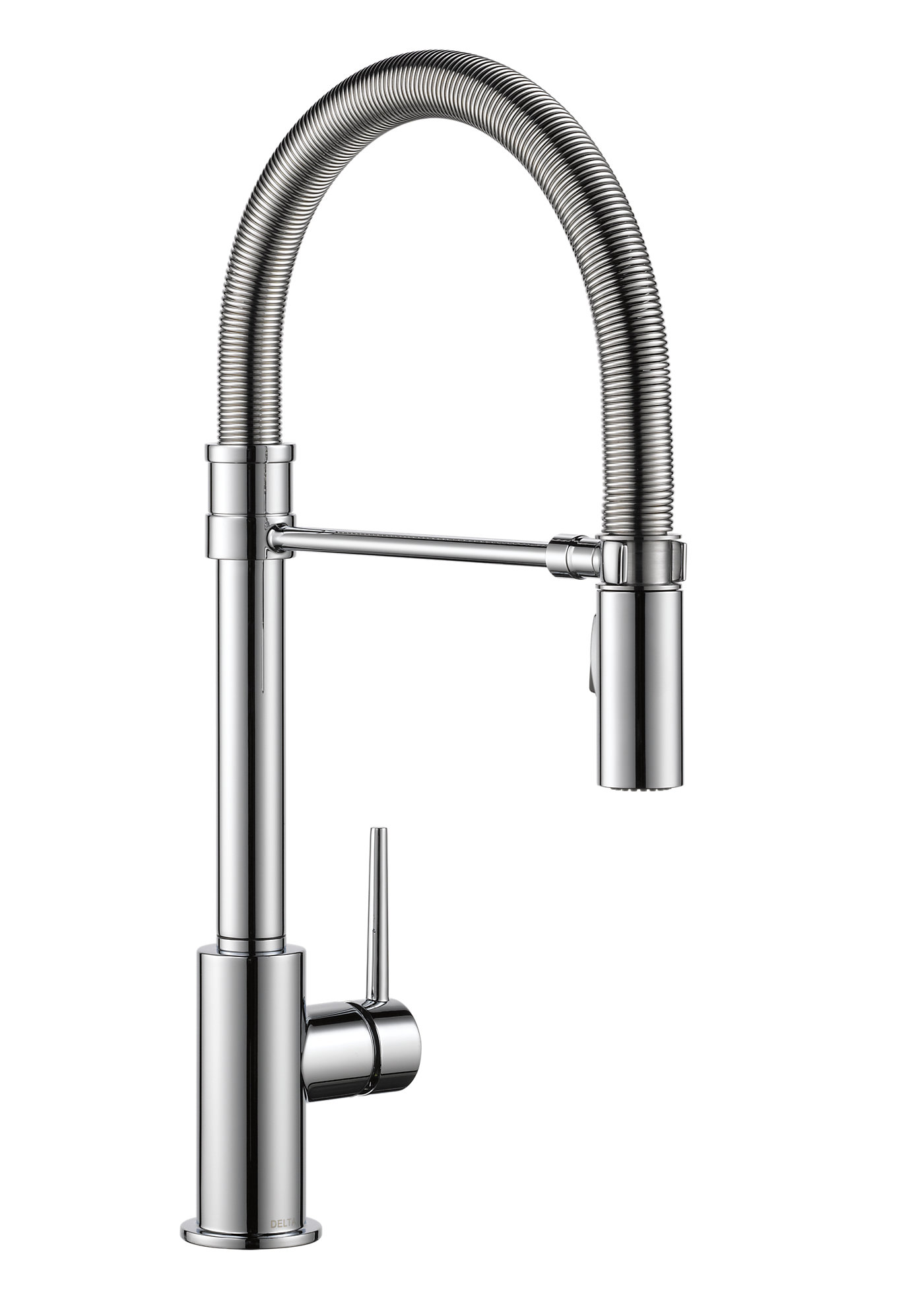 Delta Trinsic Pull Down Sprayer Kitchen Sink Faucet, Pro Commercial ...