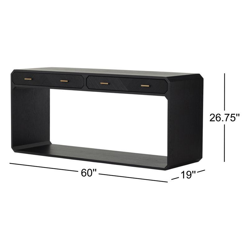 Joss & Main Harris 60" Solid Wood Console Table & Reviews | Joss & Main