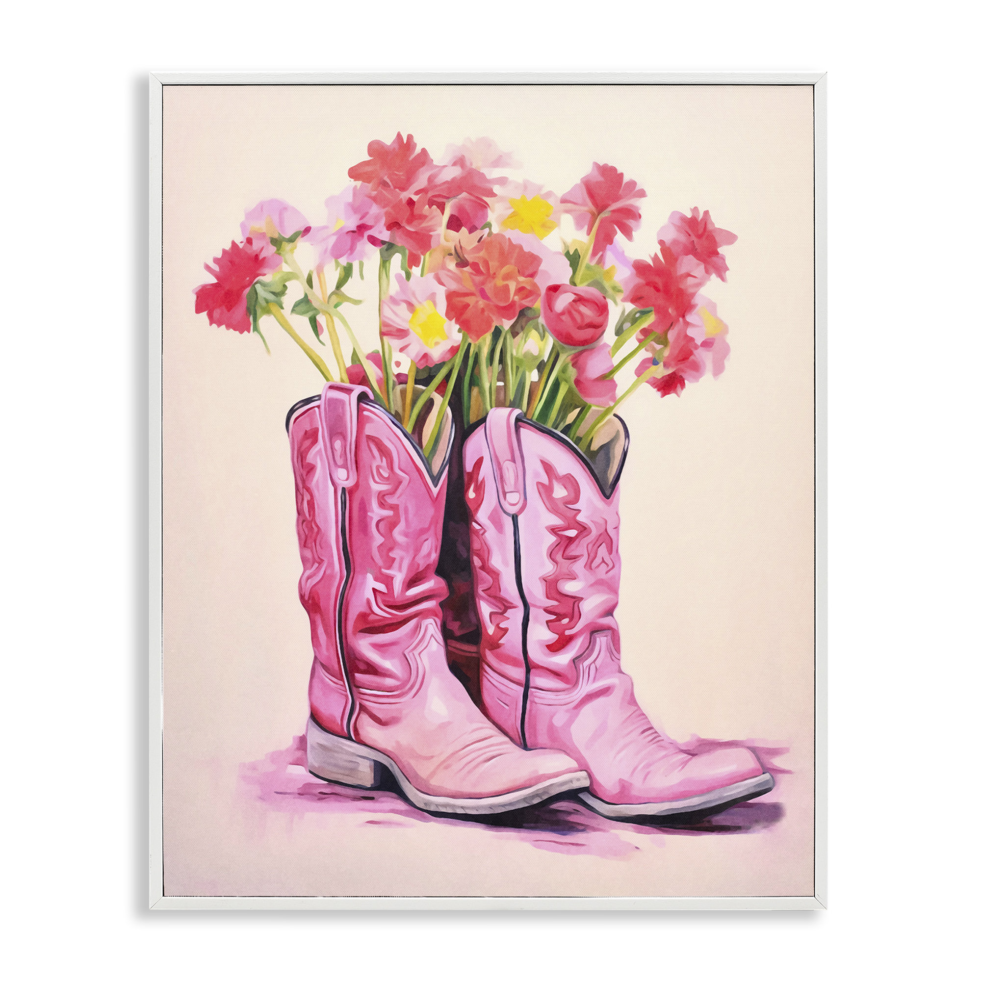 Ophelia & Co. Pastel Western Whimsy Framed Giclee Art by Andrea Haase | Wayfair