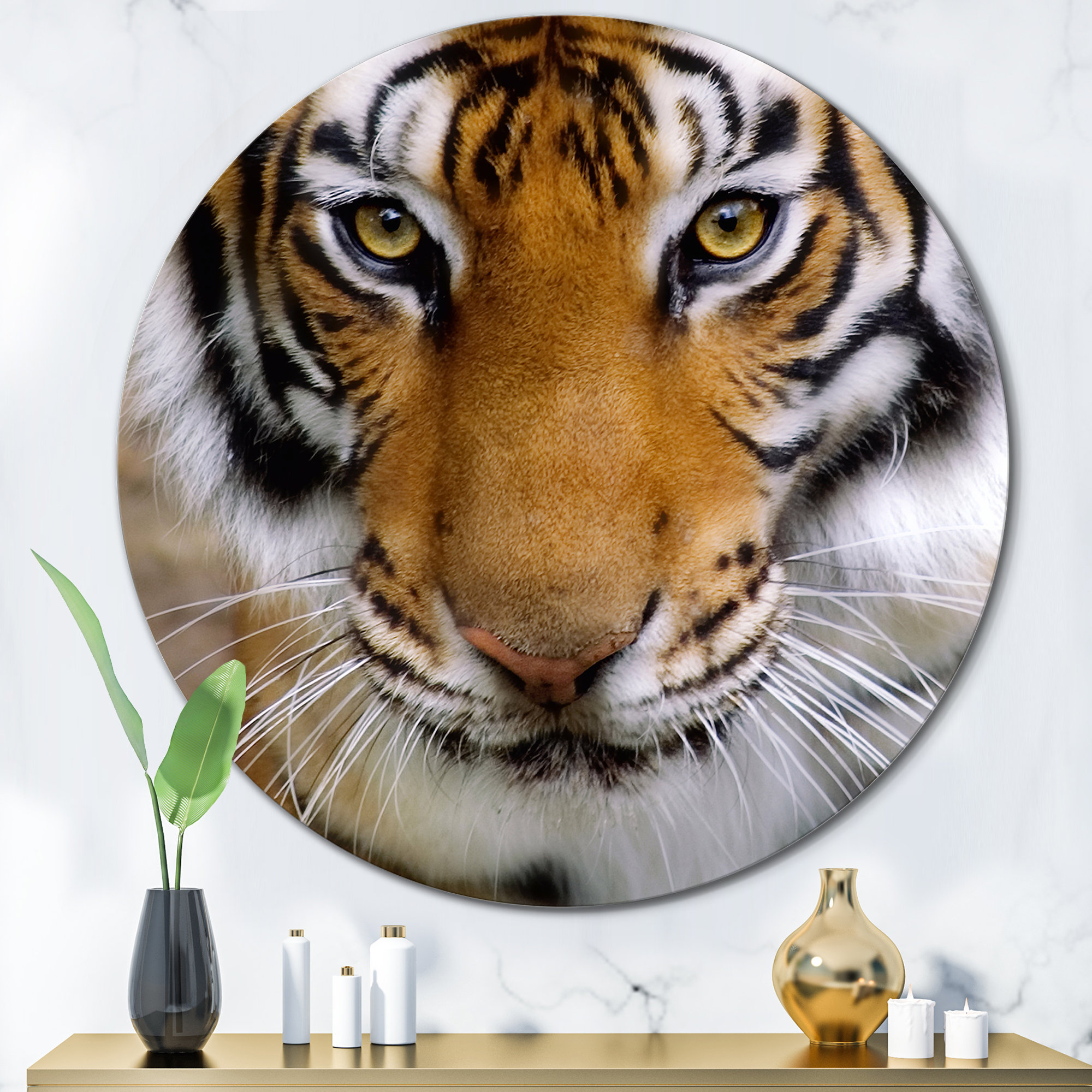 Latitude Run® " Portrait Of A Tigers Face " - Wayfair Canada