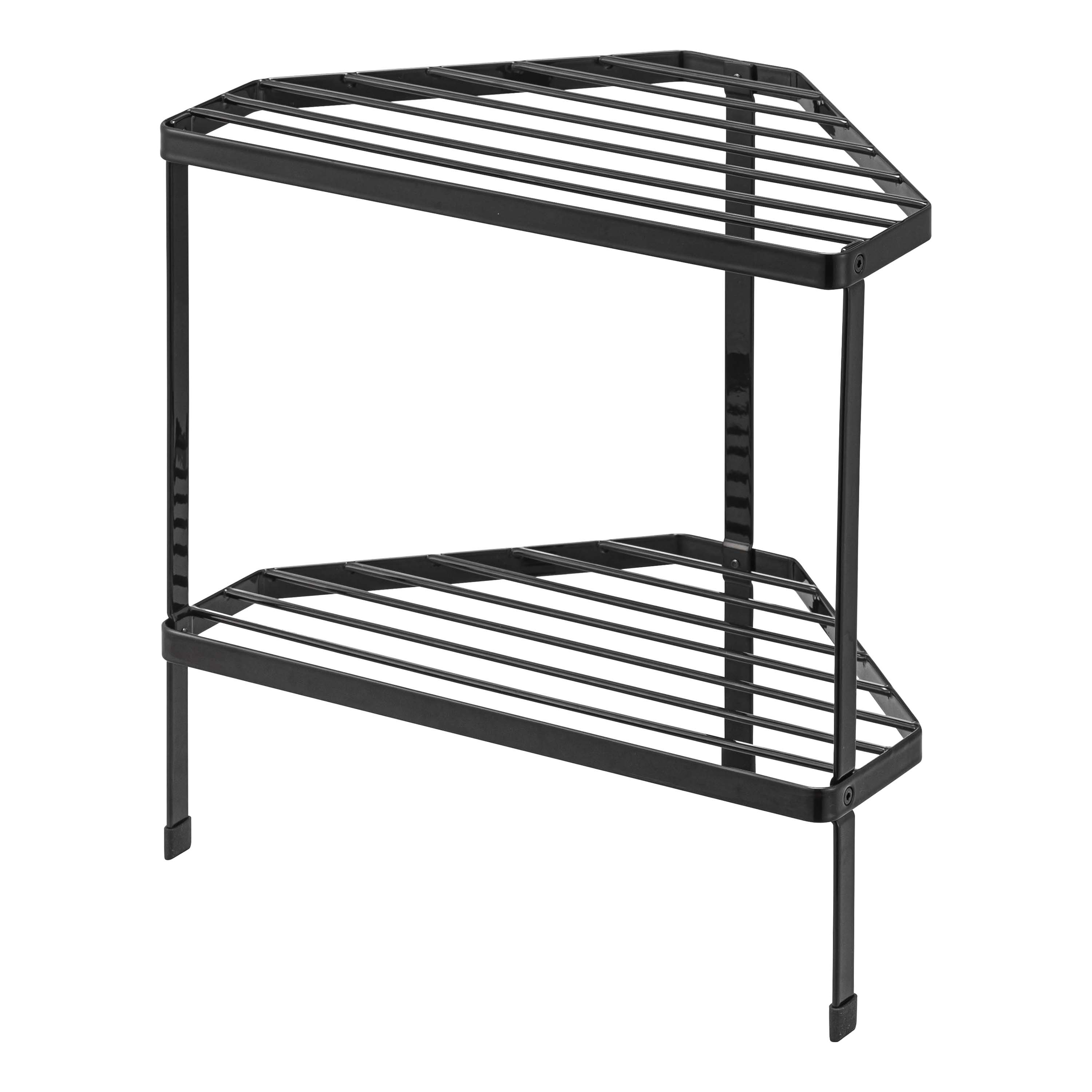 Yamazaki Home Tower Yamazaki Home Stove Top Rack Two Tier Corner Riser ...
