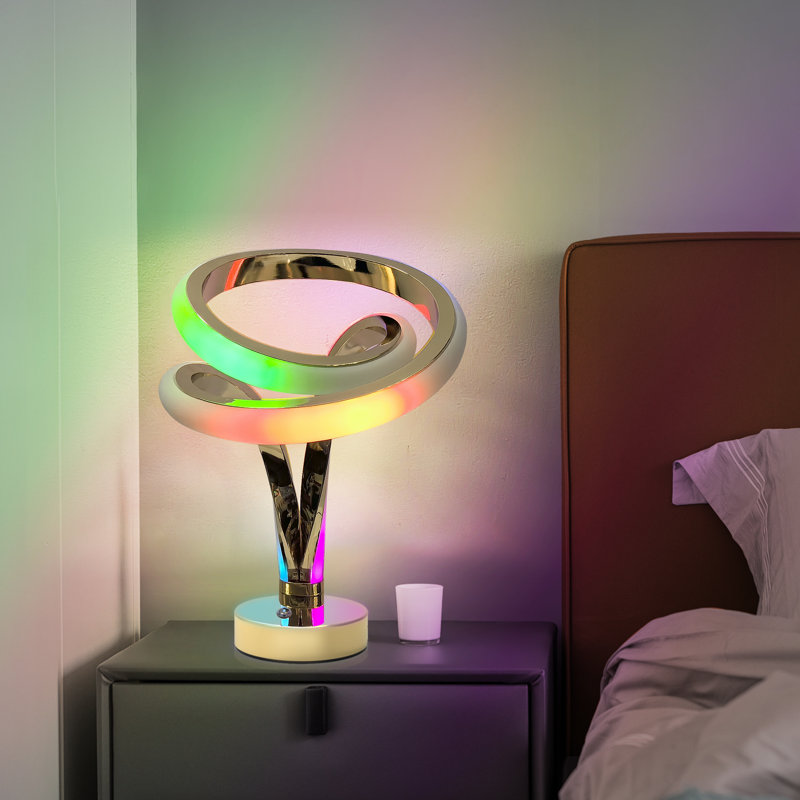 Wrought Studio Irbin RGB LED Novelty Table Lamp | Wayfair