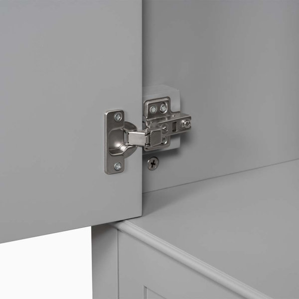 Winston Porter Gernold 30.22'' Single Bathroom Vanity with Resin Top ...