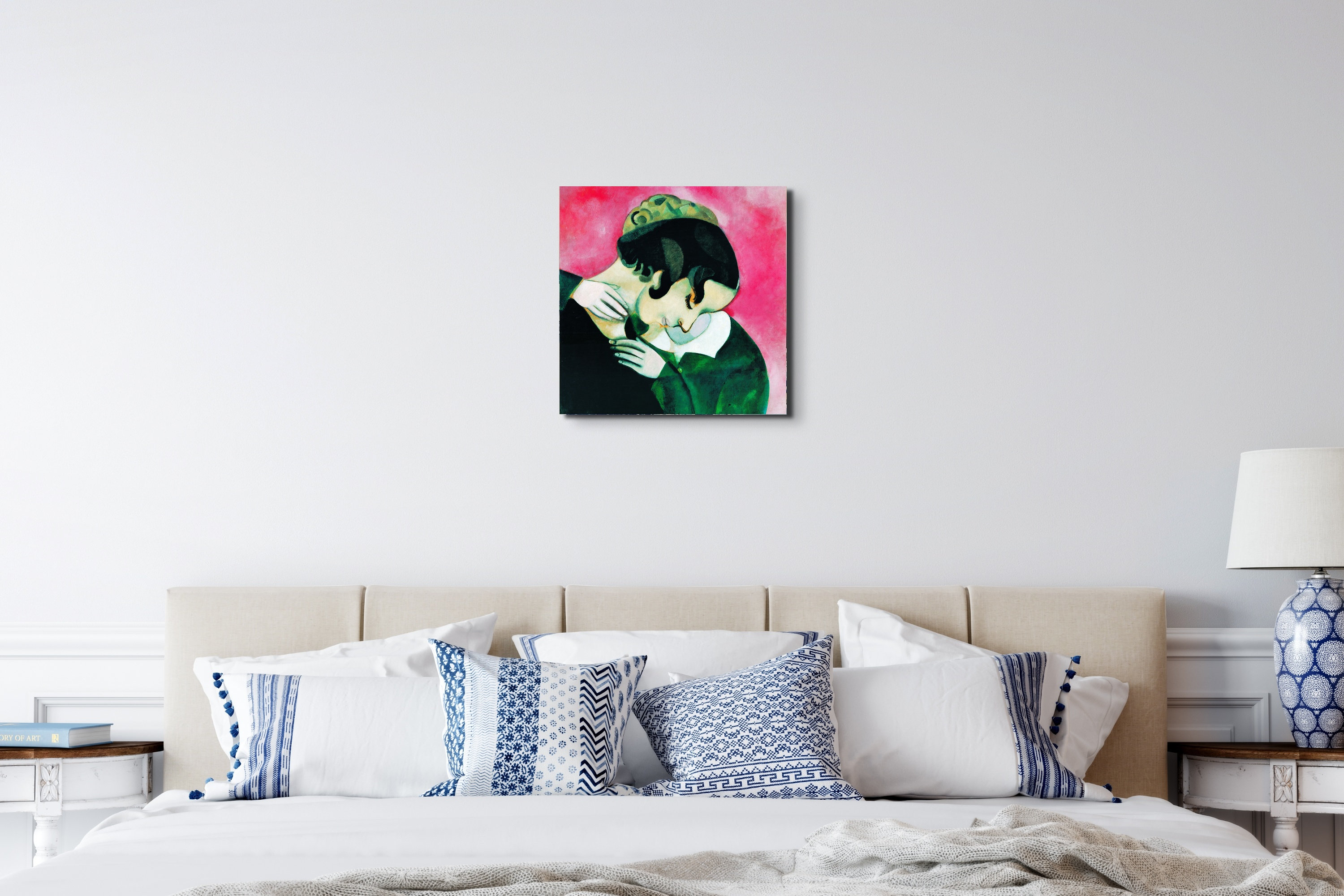 Astoria Grand Homage to Marc - The Lovers 58x58 Cm Frameless Panel ...