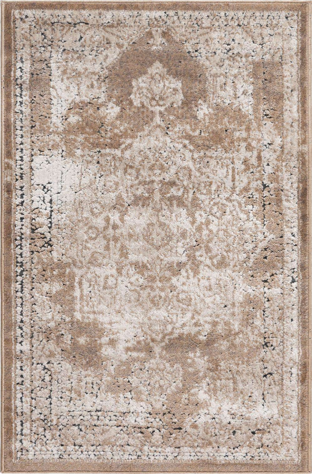 Bungalow Rose Transitional Parrado Area Rug Blond Color | Wayfair