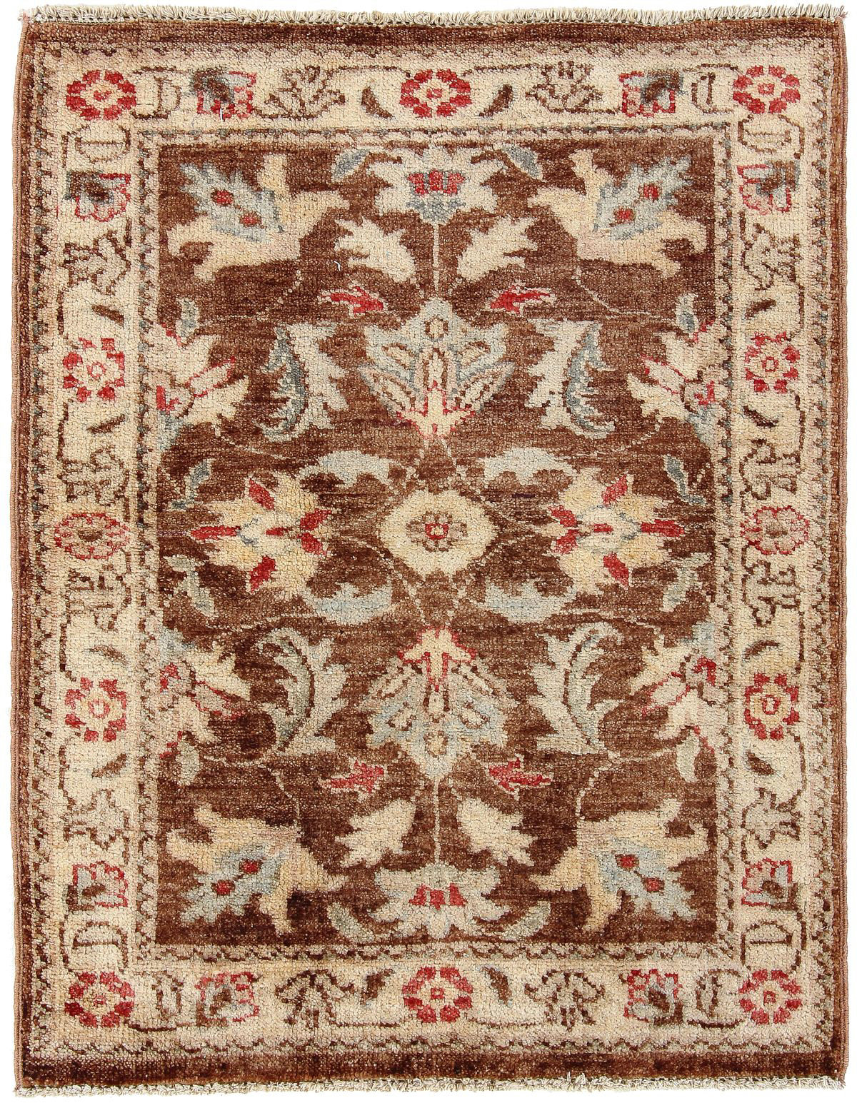 Carpetfine Handwoven Wool Brown Rug | Wayfair.co.uk