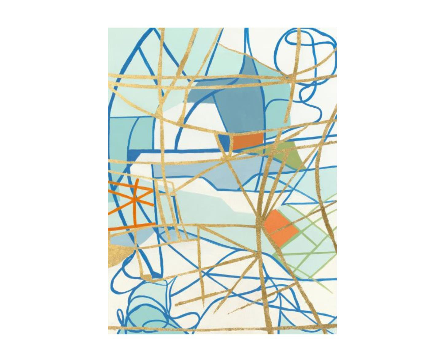 Chelsea Art Studio Rhythmical Movement by Sara Brown - Graphic Art ...