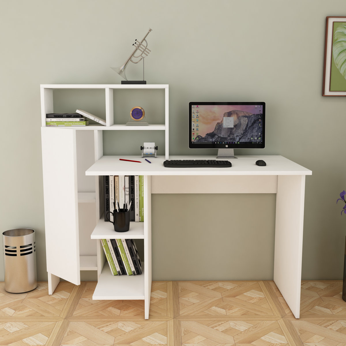 Ebern Designs Computer Desk Eva-Jane | Wayfair.co.uk