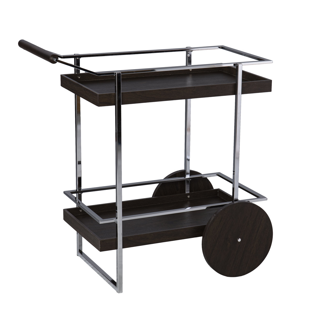 17 Stories Antxon Rolling Bar Cart & Reviews | Wayfair