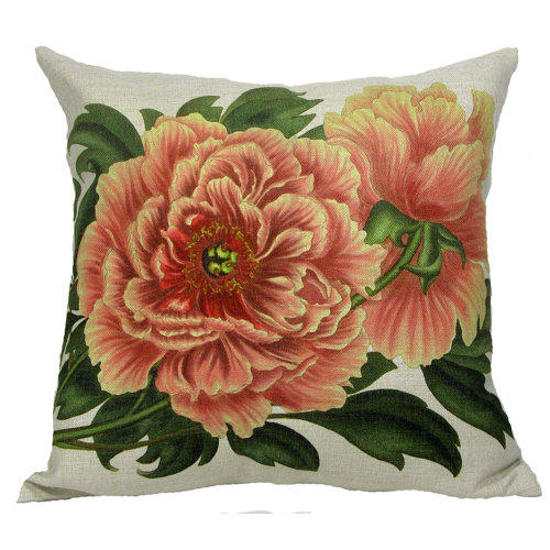 Golden Hill Studio Floral Polyester Throw Pillow | Wayfair