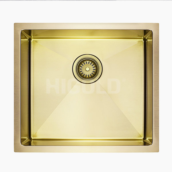 Higold 27" L Undermount 16-Gauge Stainless Steel Single Bowl Kitchen ...