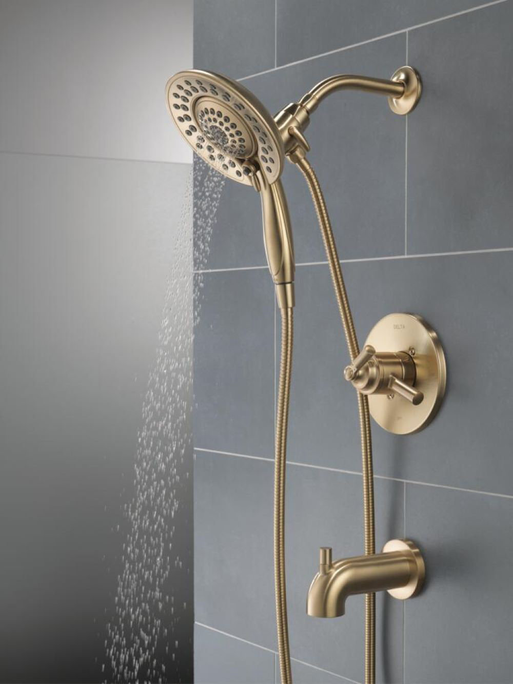 Delta SAYLOR™ Monitor® 17 Series Tub & Shower Trim with In2ition ...