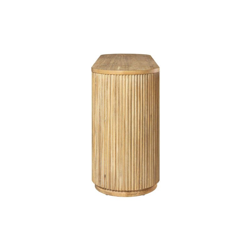 Joss & Main Fitzroy - Modern Natural Acacia Console Table | Joss & Main