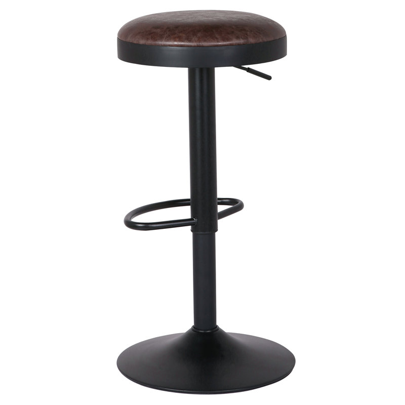 Steelside™ Jaydon Swivel Adjustable Height Stool & Reviews | Wayfair