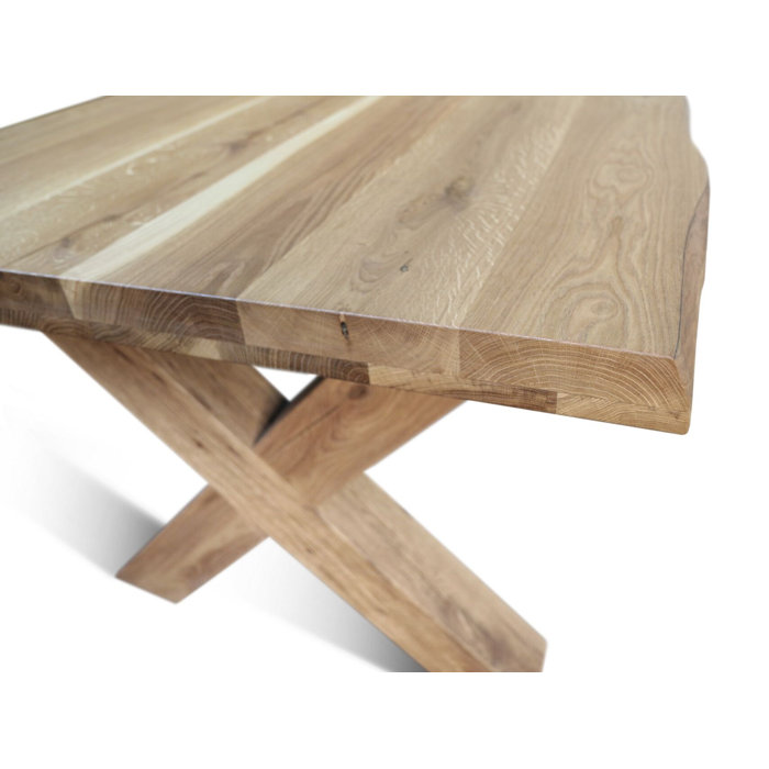 Foundry Select Nicholes Solid Wood Dining Table | Wayfair