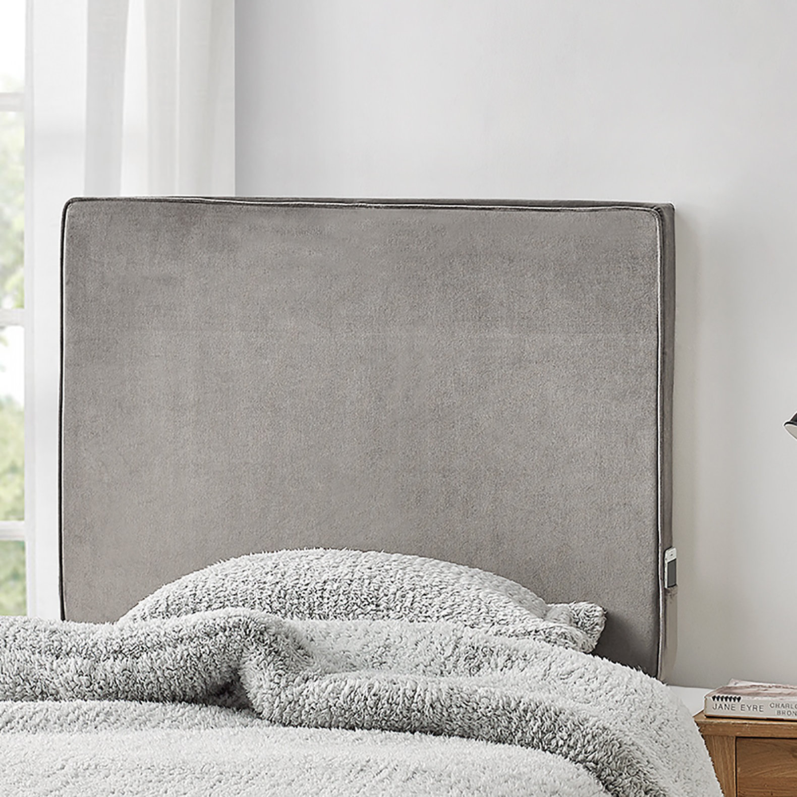 DormCo Rainha - Memory Foam Cushioned Dorm Headboard & Reviews | Wayfair