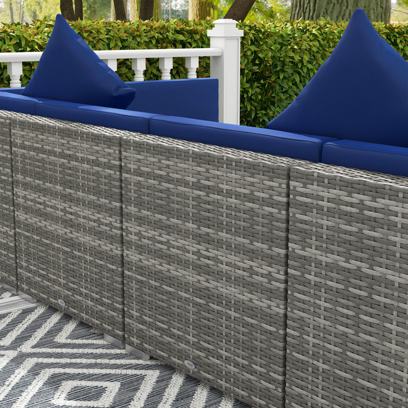 Latitude Run® Shelane 6 - Person Outdoor Seating Group | Wayfair