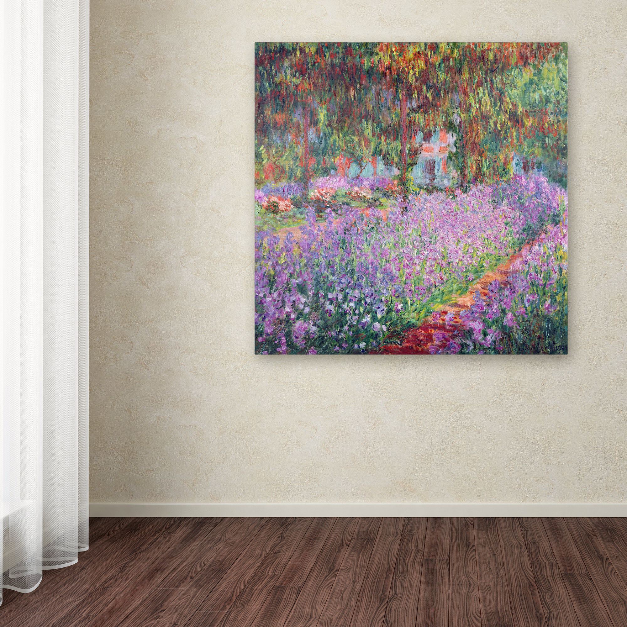 Lark Manor™ The Artist by Claude Monet - Graphic Art on Canvas ...