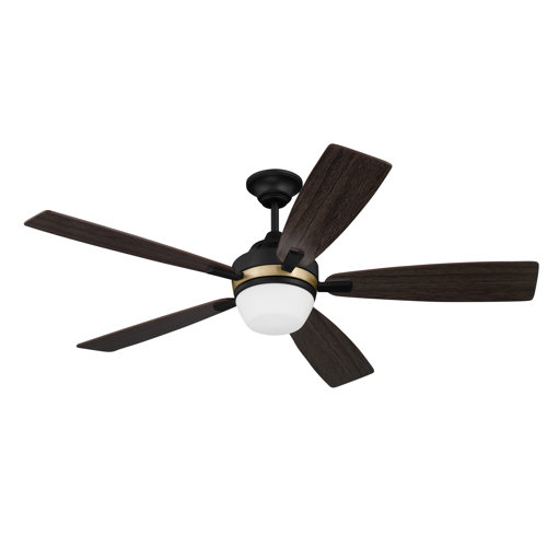 Angled Extremely Large Room Ceiling Fans With Lights You'll Love | Wayfair