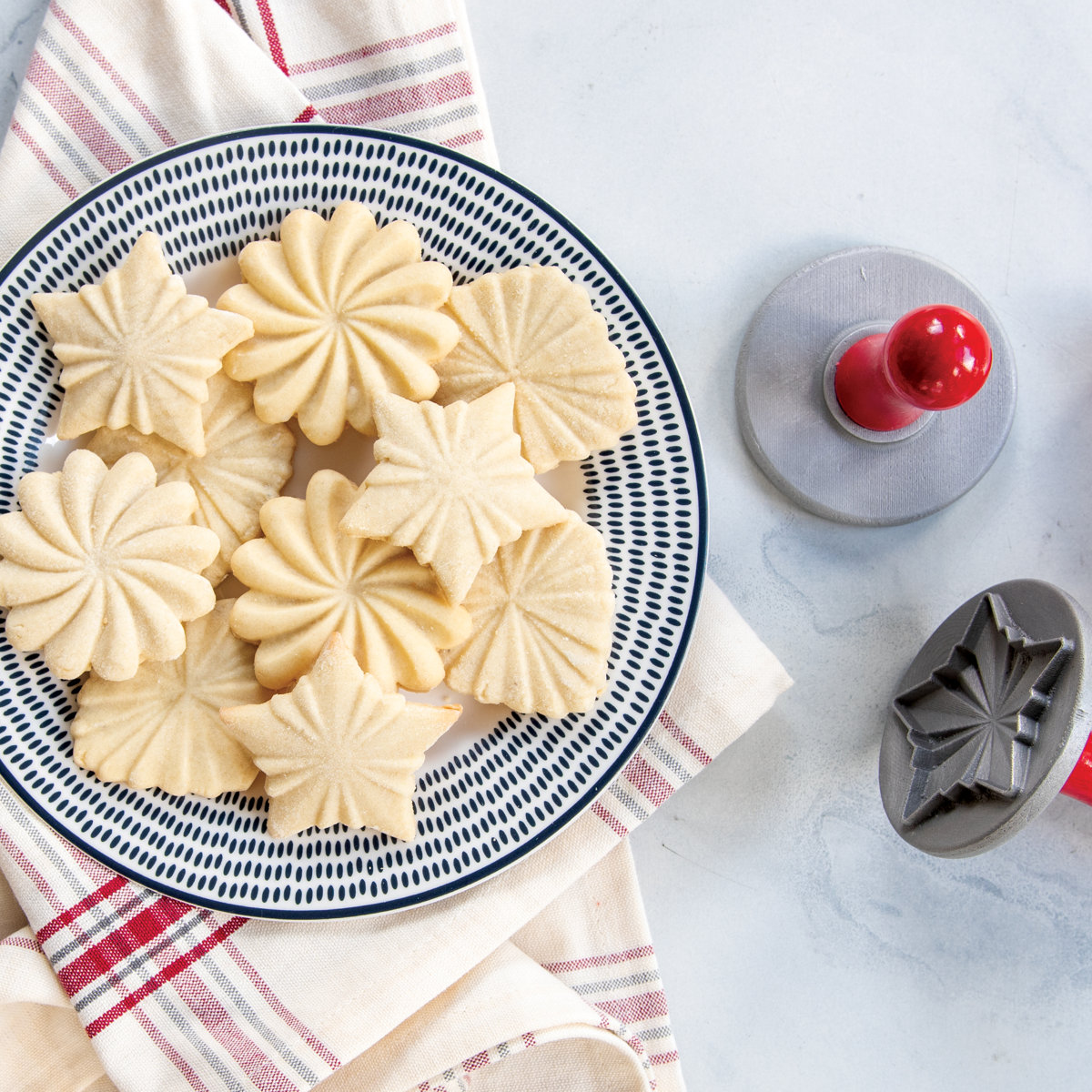 Nordic Ware Pretty Pleated Cookie Stamps & Reviews | Wayfair