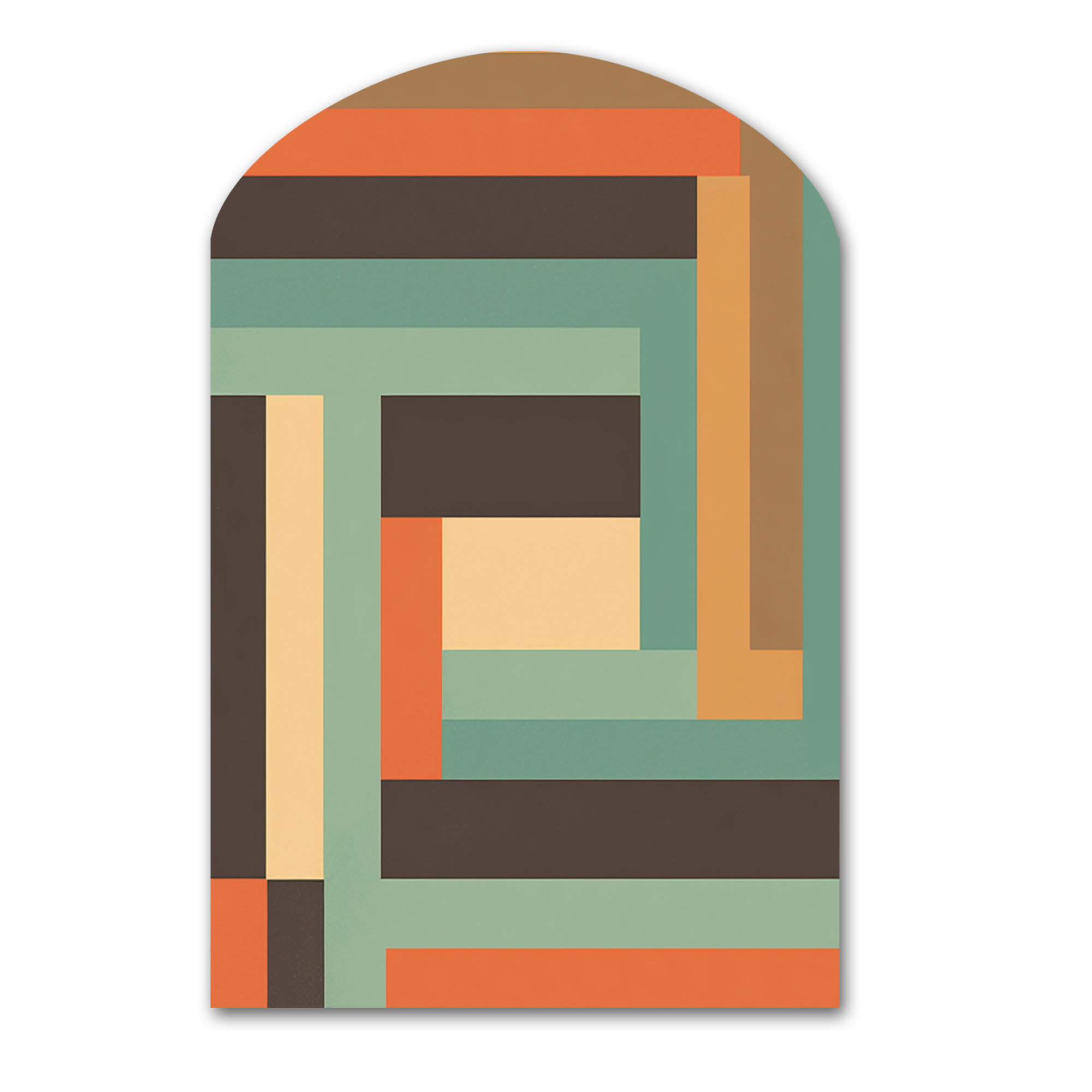 Design Art Vintage Mid-Century Graphics VI - Modern Midcentury Arch ...