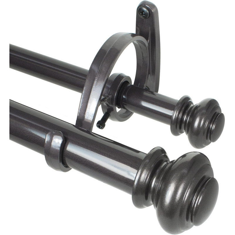 Canora Grey Double Drapery Rod Set, 72-144" | Wayfair