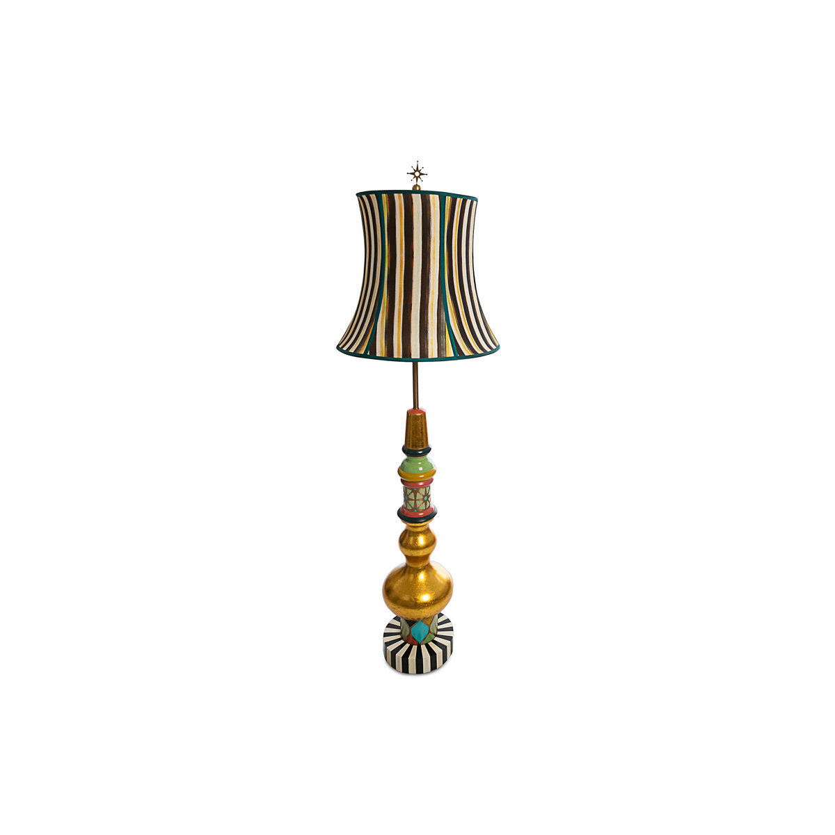 MacKenzie-Childs Ogee Floor Lamp | Wayfair