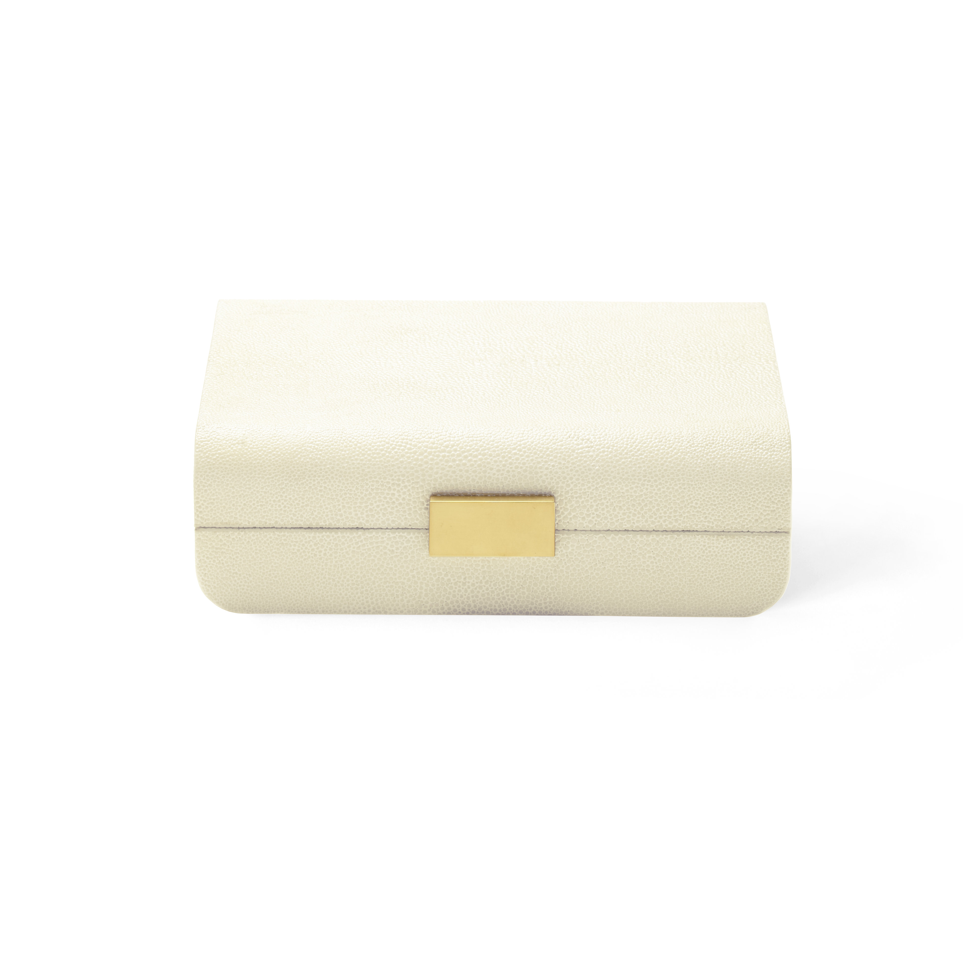 AERIN Modern Shagreen Jewelry Box | Wayfair