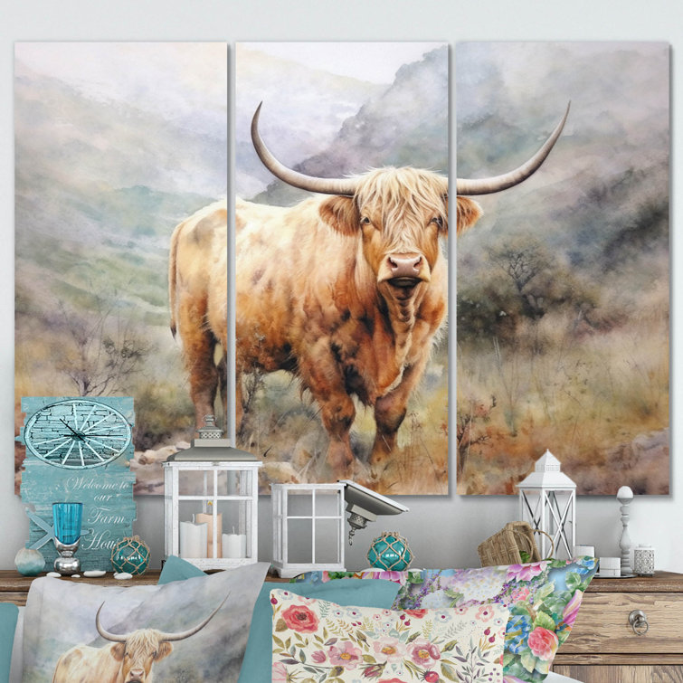 Union Rustic Rustic Animals Wall Decor on Metal - Wayfair Canada