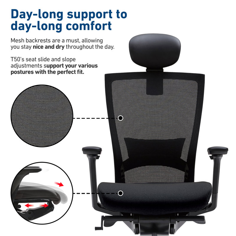 SIDIZ T50 Ergonomic Office Chair : High Performance Home Office Chair ...