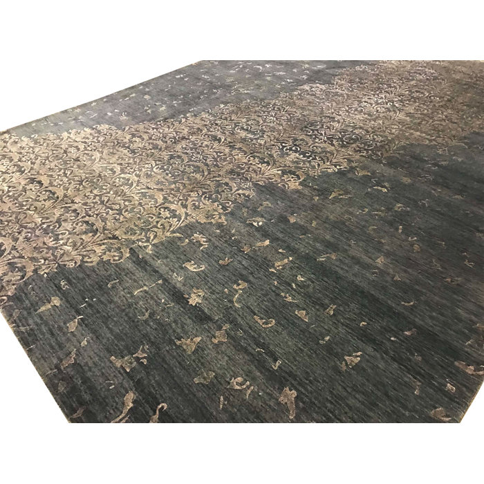 Bokara Rug Co., Inc. Neo Hand Knotted Gray Area Rug | Perigold