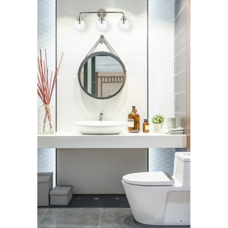 Greyleigh™ Ackerson 3 - Light Dimmable Vanity Light & Reviews | Wayfair