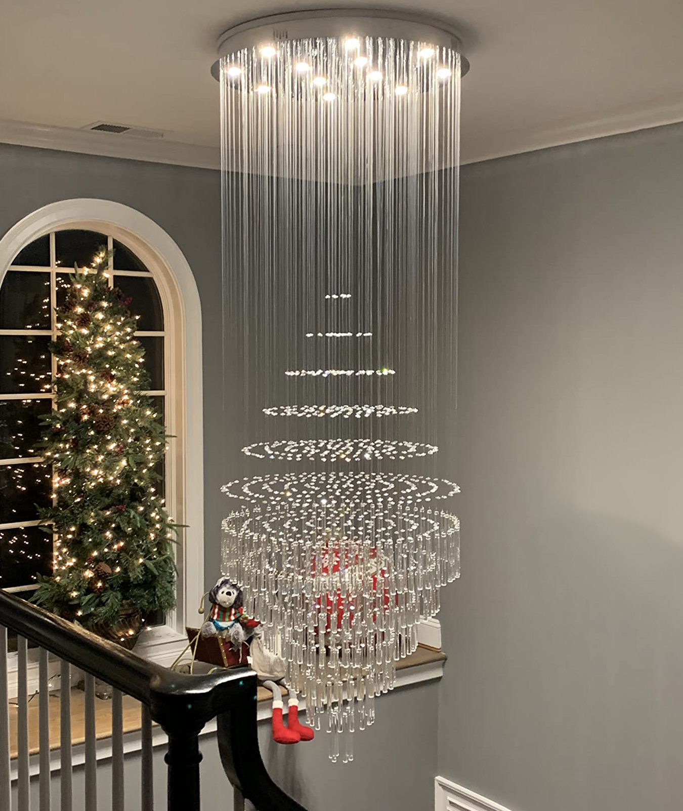 Mercer41 Jamin 12 - Light Dimmable Linear Chandelier | Wayfair