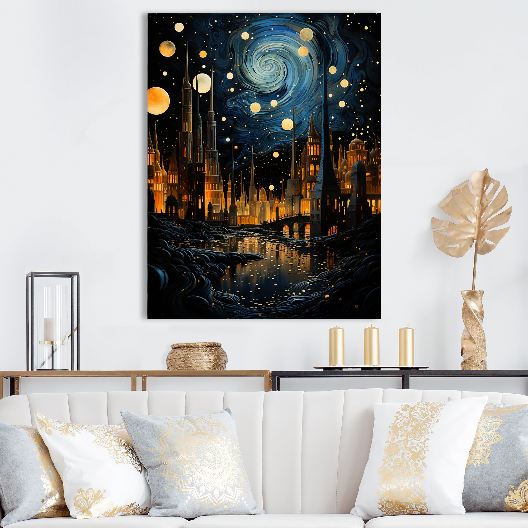 Latitude Run® Black Gold Science Fiction Galactic Odyssey II - Science ...